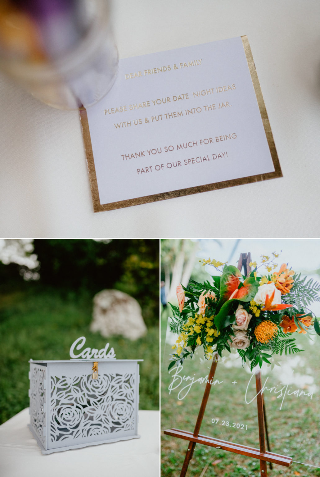 Tropical Wedding at Moli'i Gardens and Fishpond